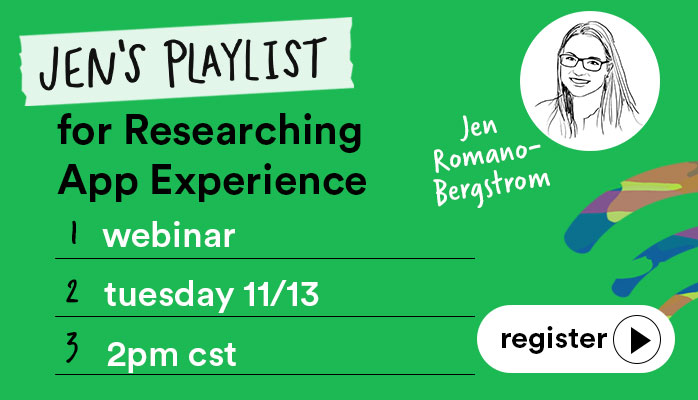 Webinar: Jen Romano-Bergstrom's Playlist for Researching and Analyzing ...